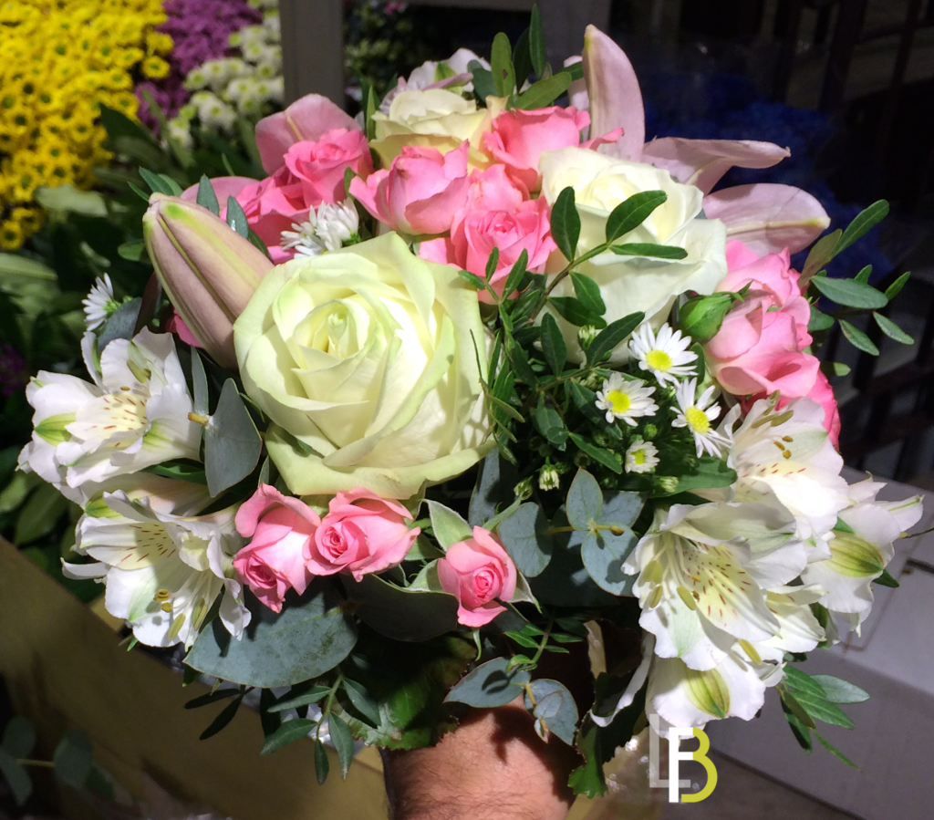 Bouquet original LaurentB fleuriste > Bouquet mariée 3